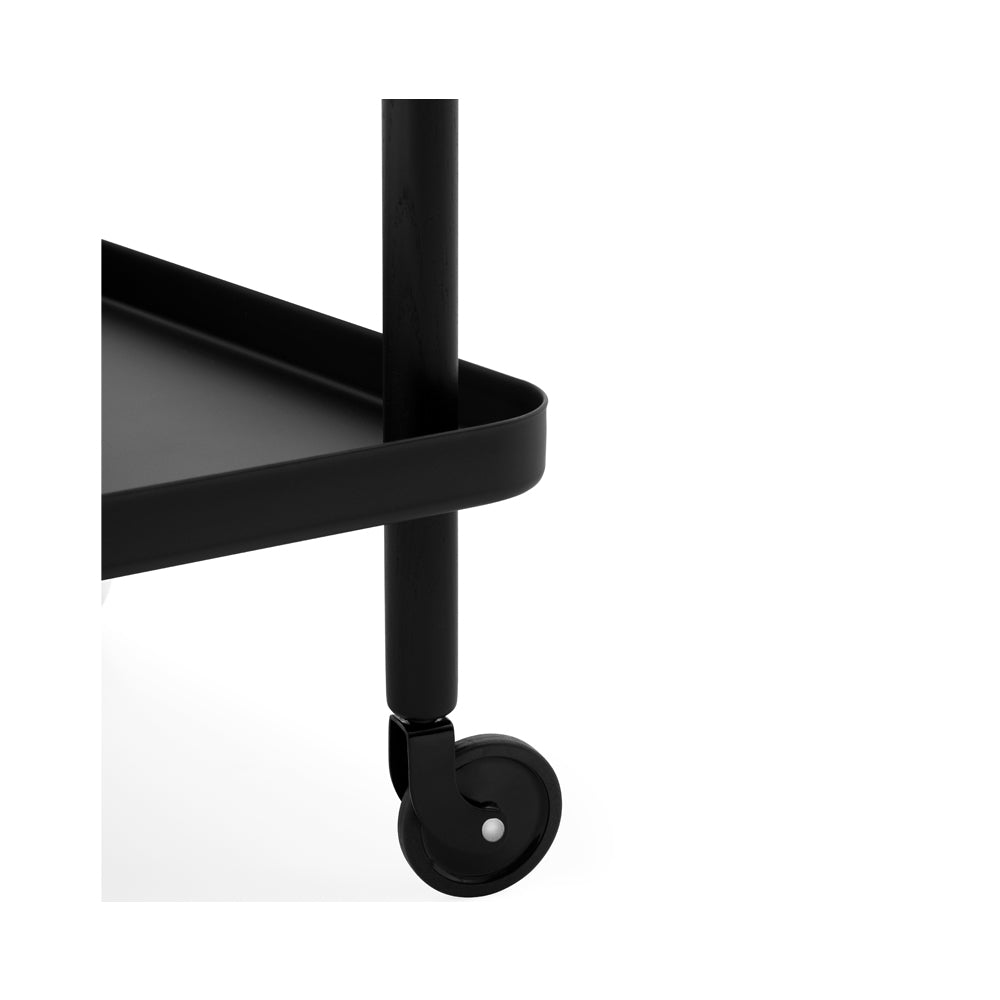 Normann Copenhagen Block Table Weiss/Schwarz – einzigart